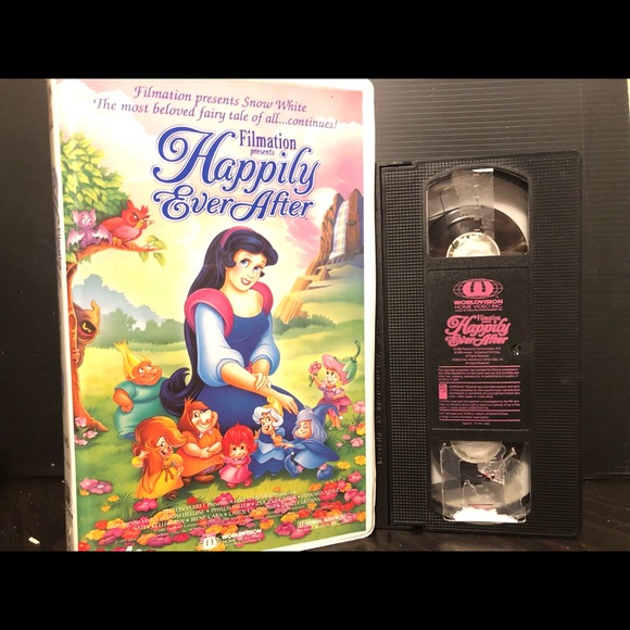 Other | Happily Ever After Vhs Tape | Poshmark